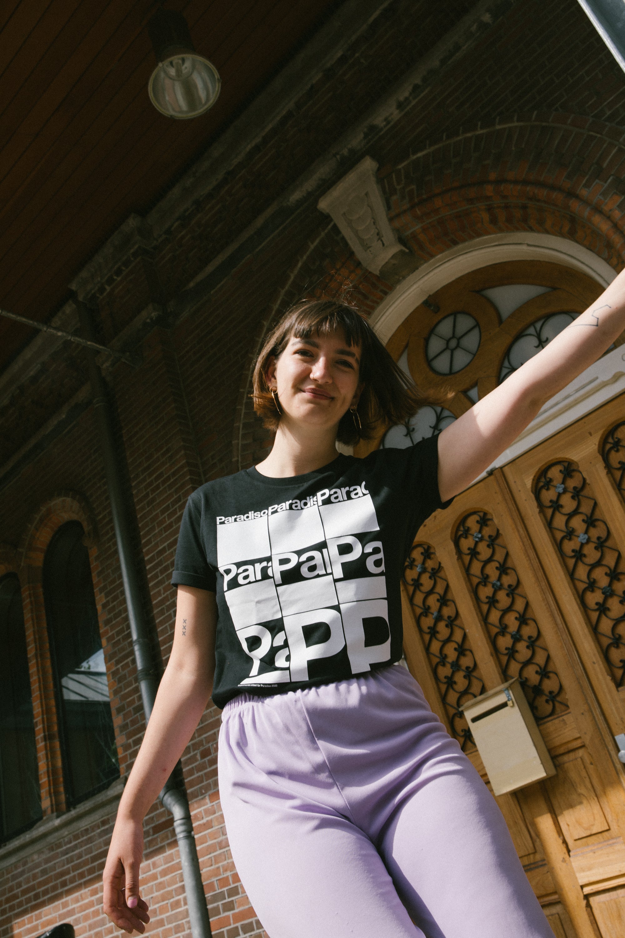 Paradiso Experimental Jetset Blow Up T-shirt Black